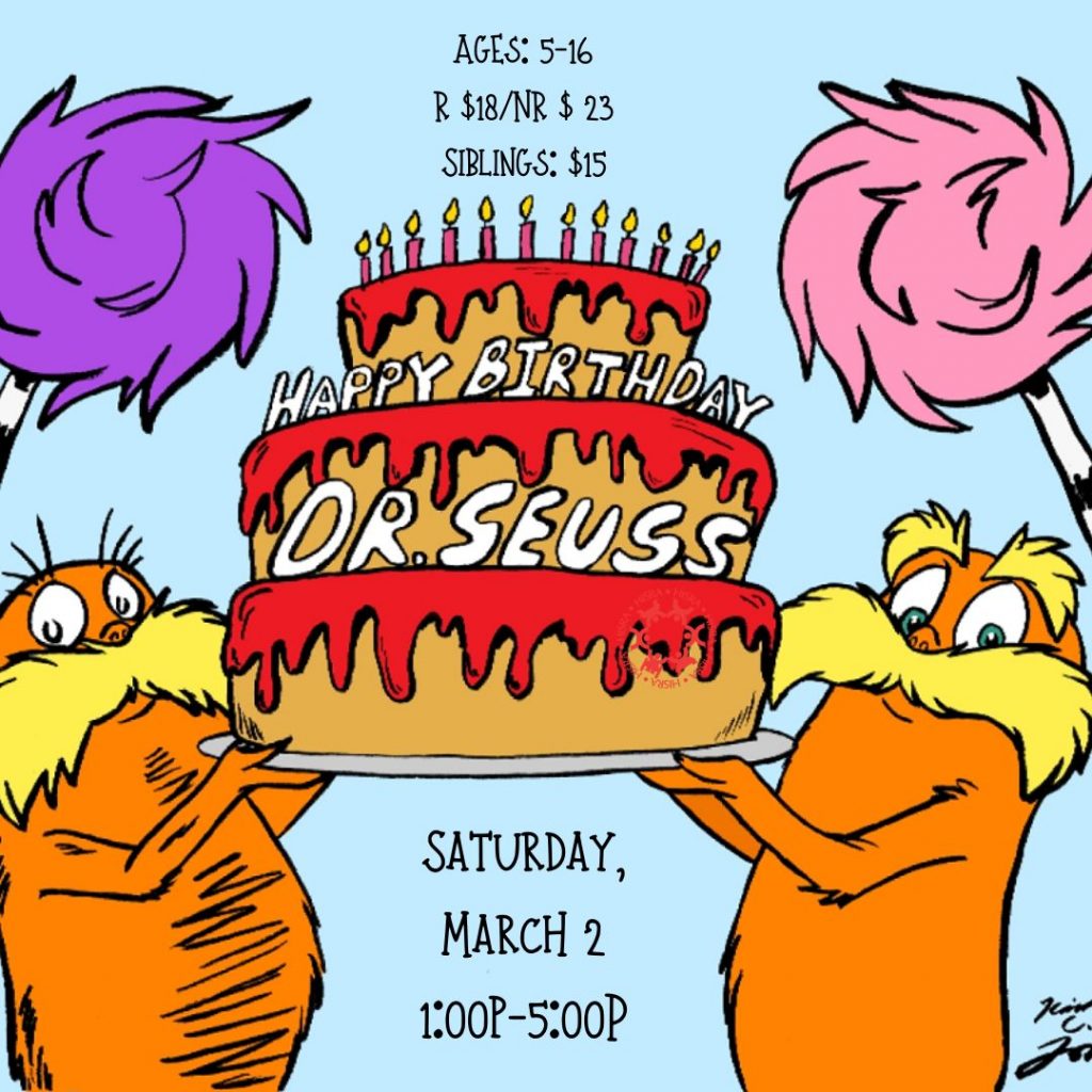 Happy birthday Dr Seuss with logo - HISRA | Heart of Illinois Special ...