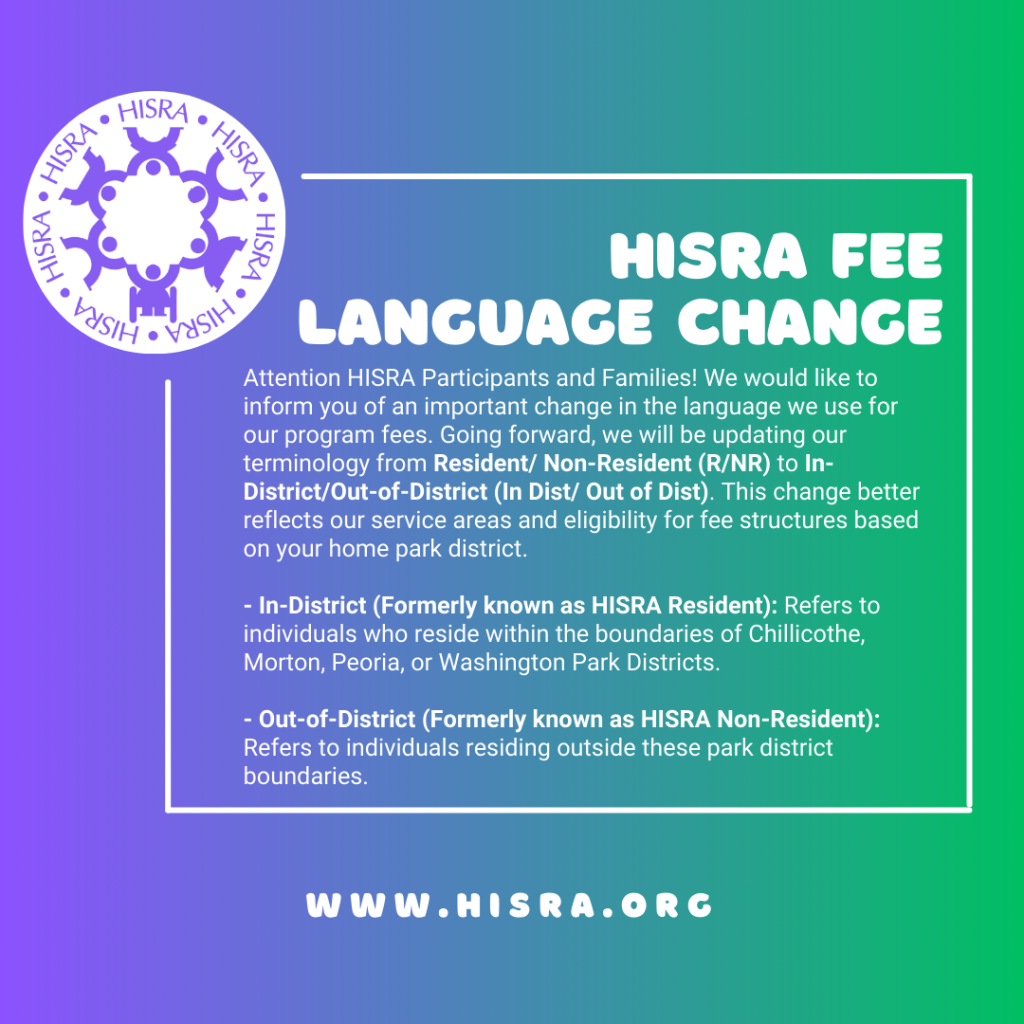 Welcome to The Heart of Illinois Special Recreation Association - HISRA ...